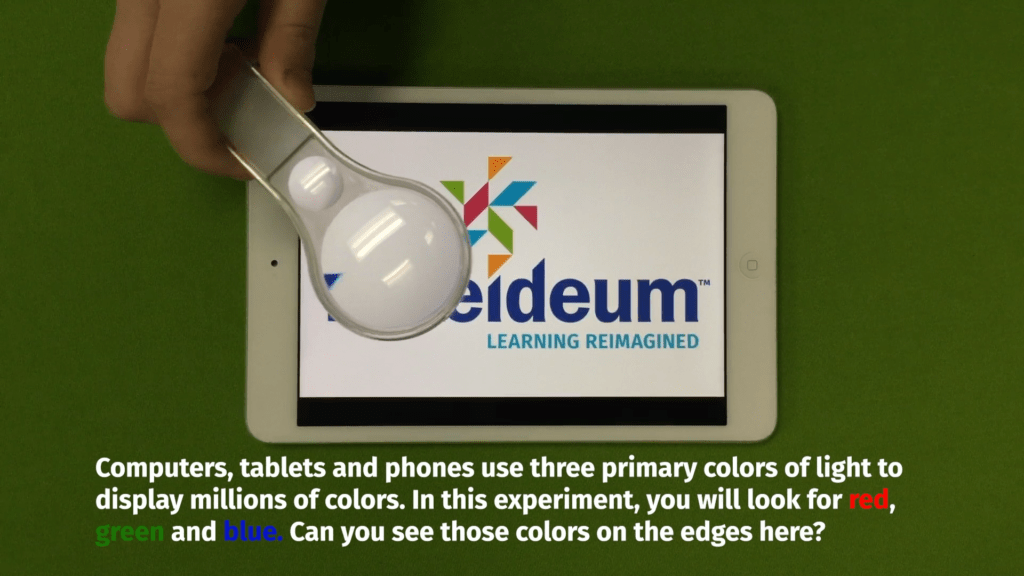 Three Color Light Experiment - Kaleideum