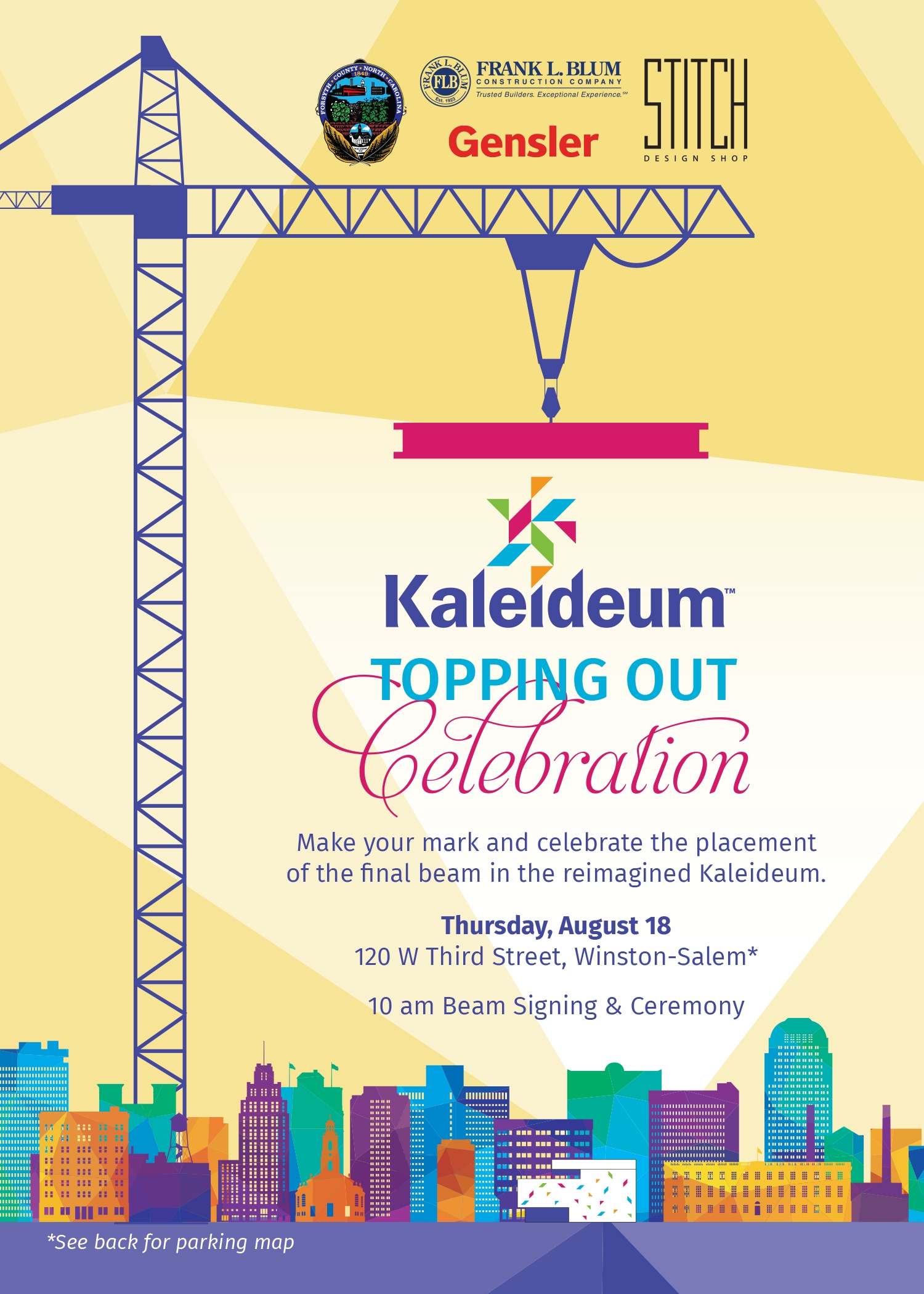 Kaleideum Marks Milestone with a ‘Topping Out’ Ceremony - Kaleideum