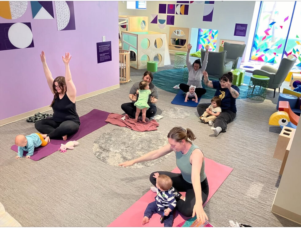 Mom & Baby Yoga | Kaleideum